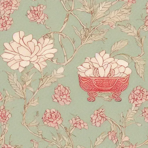 Noble Neutral Seamless Wallpapers Midjourney Prompt | PromptBase