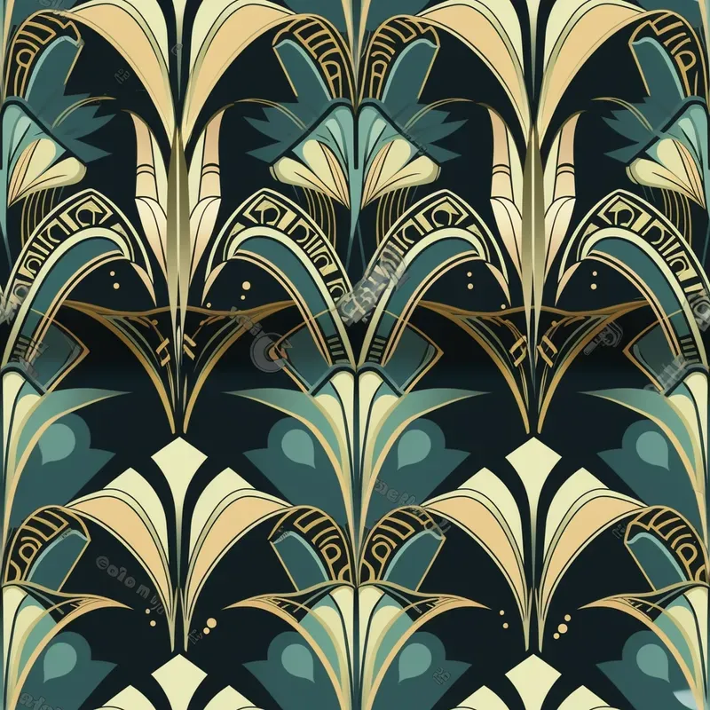 1920s Style Seamless Patterns Midjourney Prompt | PromptBase