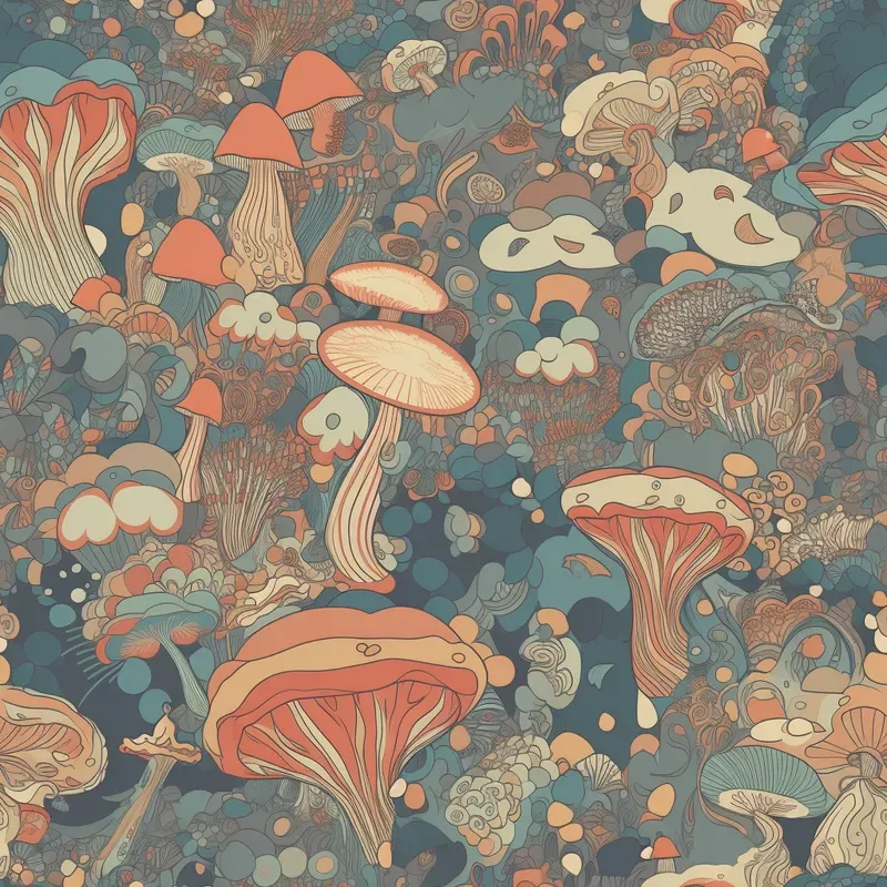 1970s Psychedelic Patterns Midjourney Prompt | PromptBase