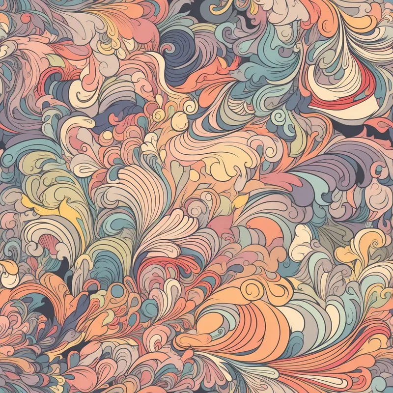 1970s Psychedelic Patterns Midjourney Prompt | PromptBase