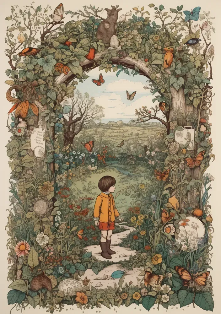 Readytoprint Cottagecore Posters Midjourney Prompt | PromptBase