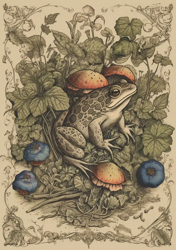 Readytoprint Cottagecore Posters Midjourney Prompt | PromptBase