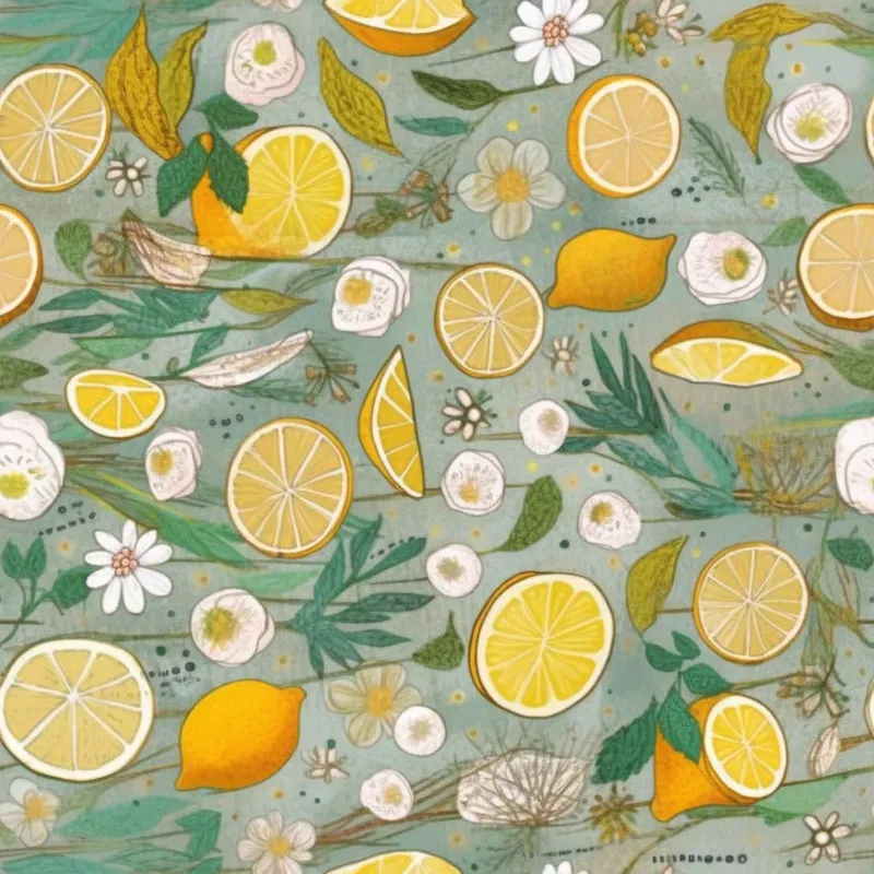 Cottagecore Seamless Pattern Midjourney Prompt | PromptBase