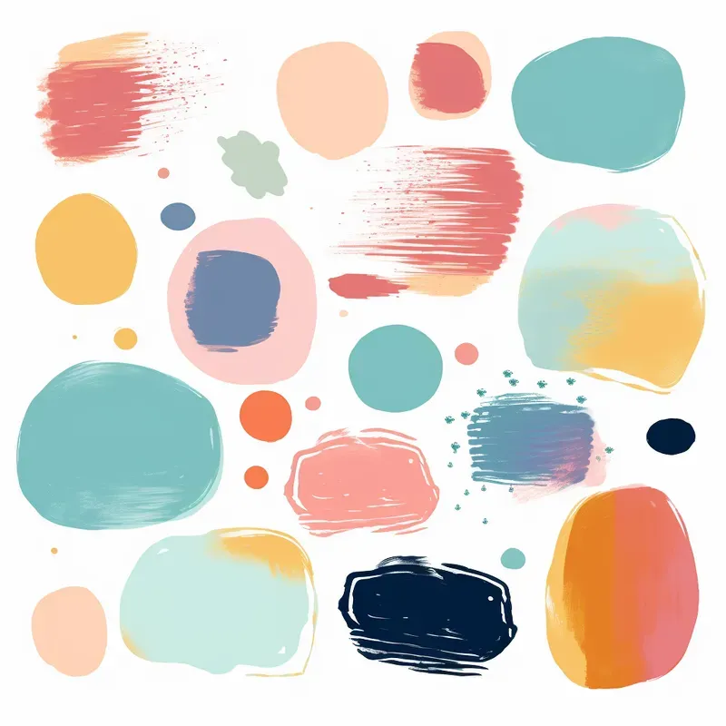 Colour Blobs For Graphic Designs Midjourney Prompt | PromptBase