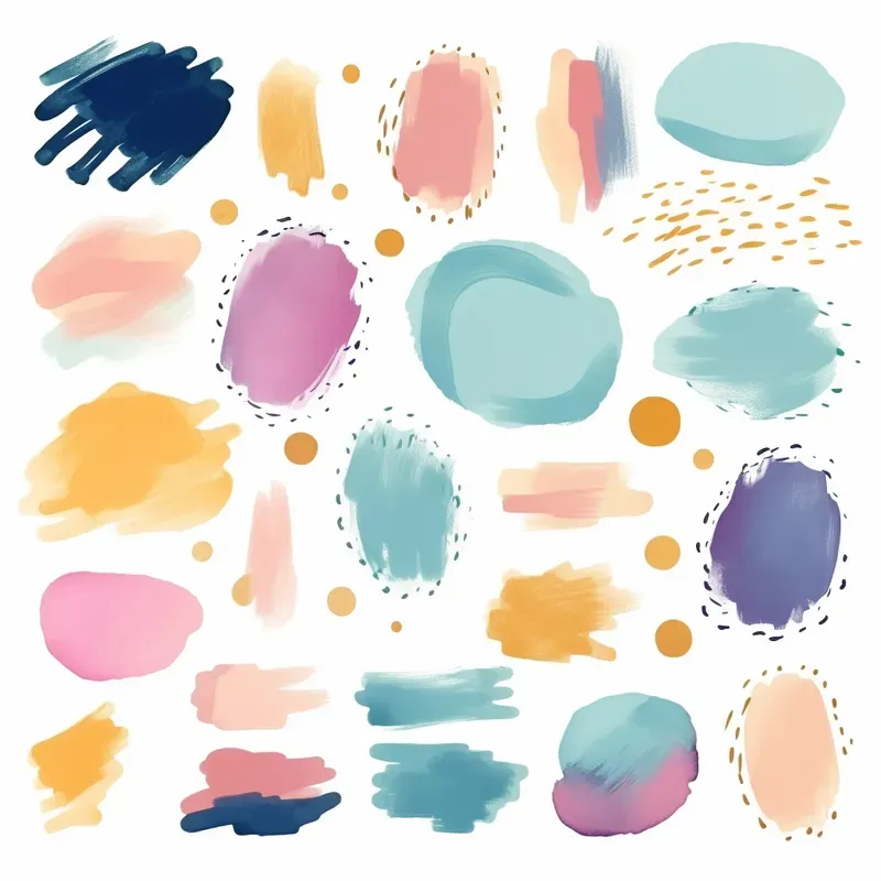 Colour Blobs For Graphic Designs Midjourney Prompt | PromptBase
