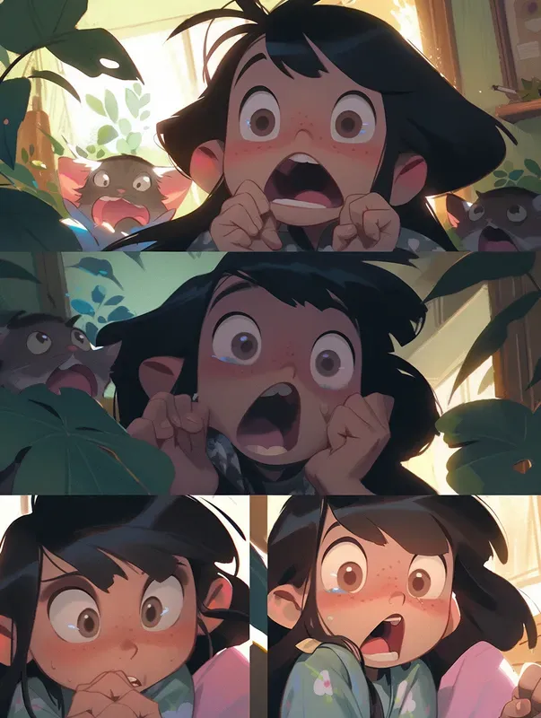 Expressive Comic Pages Midjourney Prompt | PromptBase