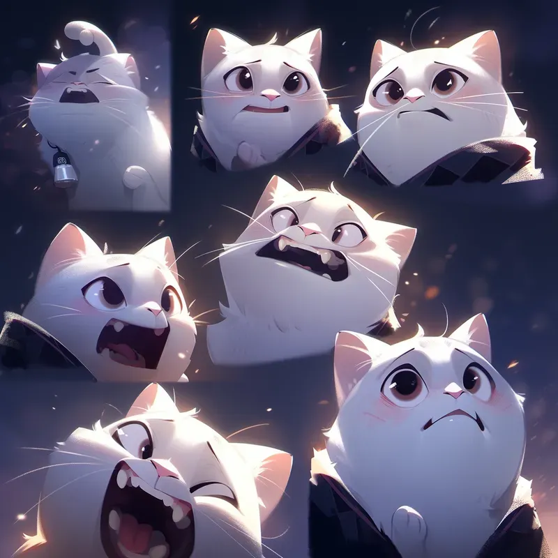 3D Pixar Expressive Character Sheets Midjourney Prompt | PromptBase