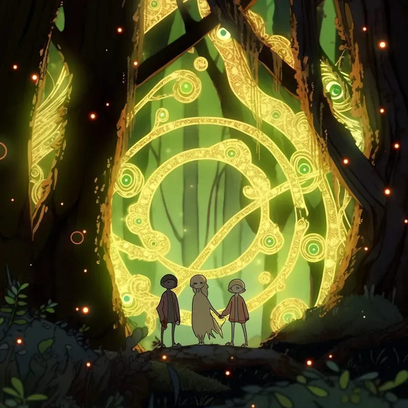 Celtic 2D Animation Stills Midjourney Prompt | PromptBase