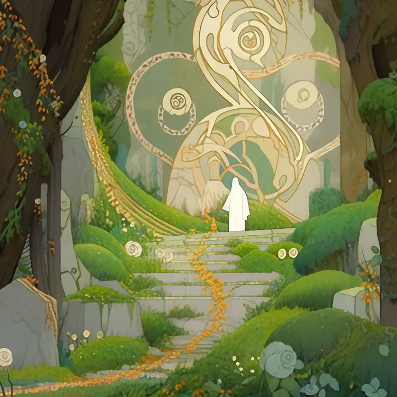 Celtic 2D Animation Stills Midjourney Prompt | PromptBase