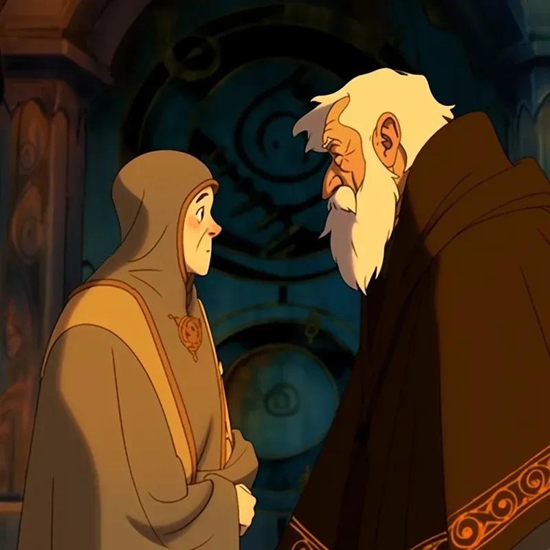 Celtic 2D Animation Stills Midjourney Prompt | PromptBase