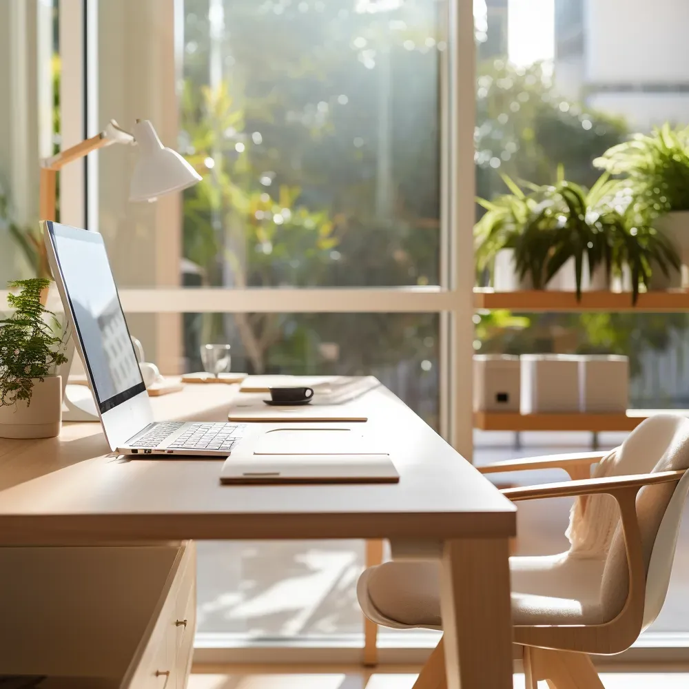 Stock Photos Of Workspace Desks Midjourney Prompt | PromptBase