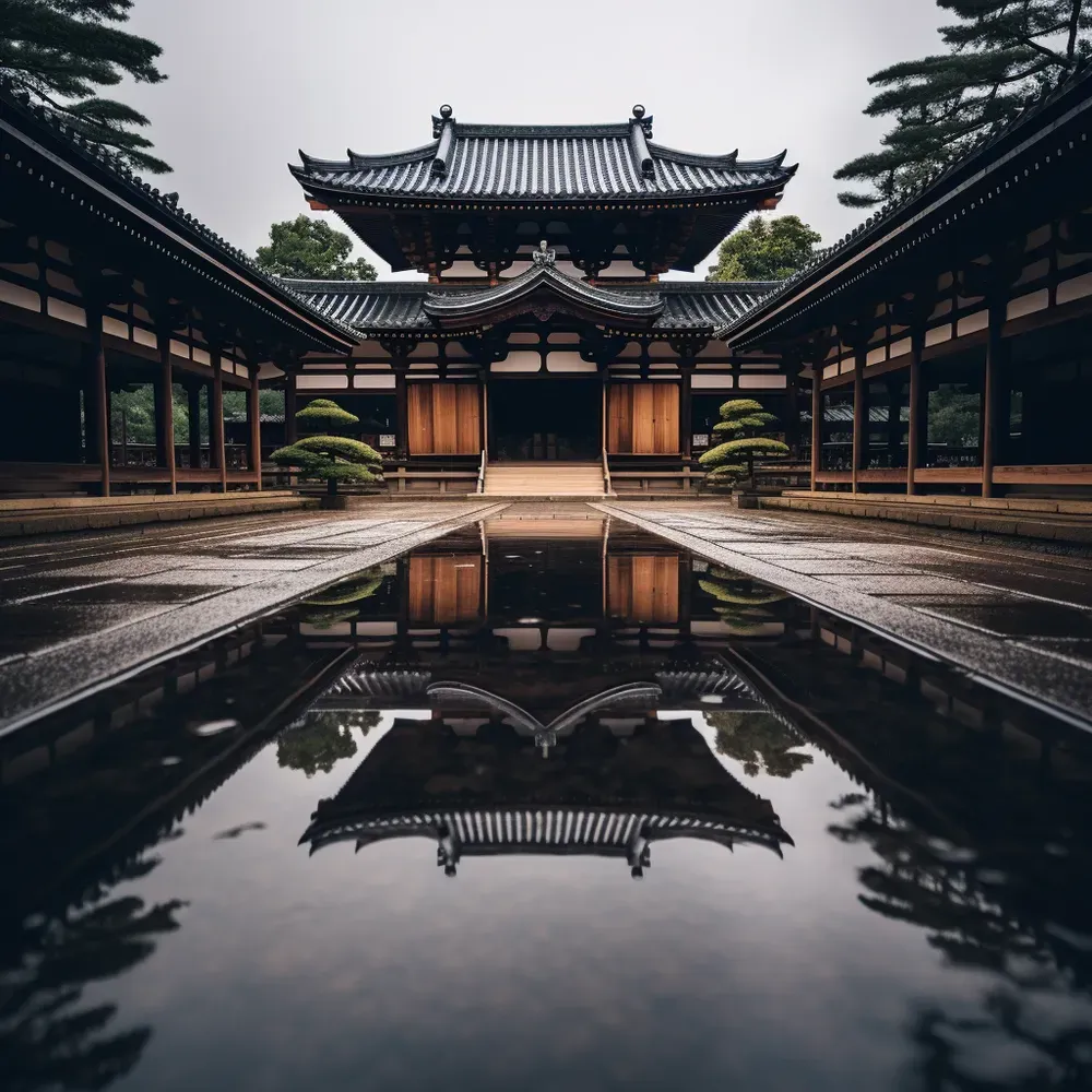 Japanese Zen Temples Midjourney Prompt | PromptBase