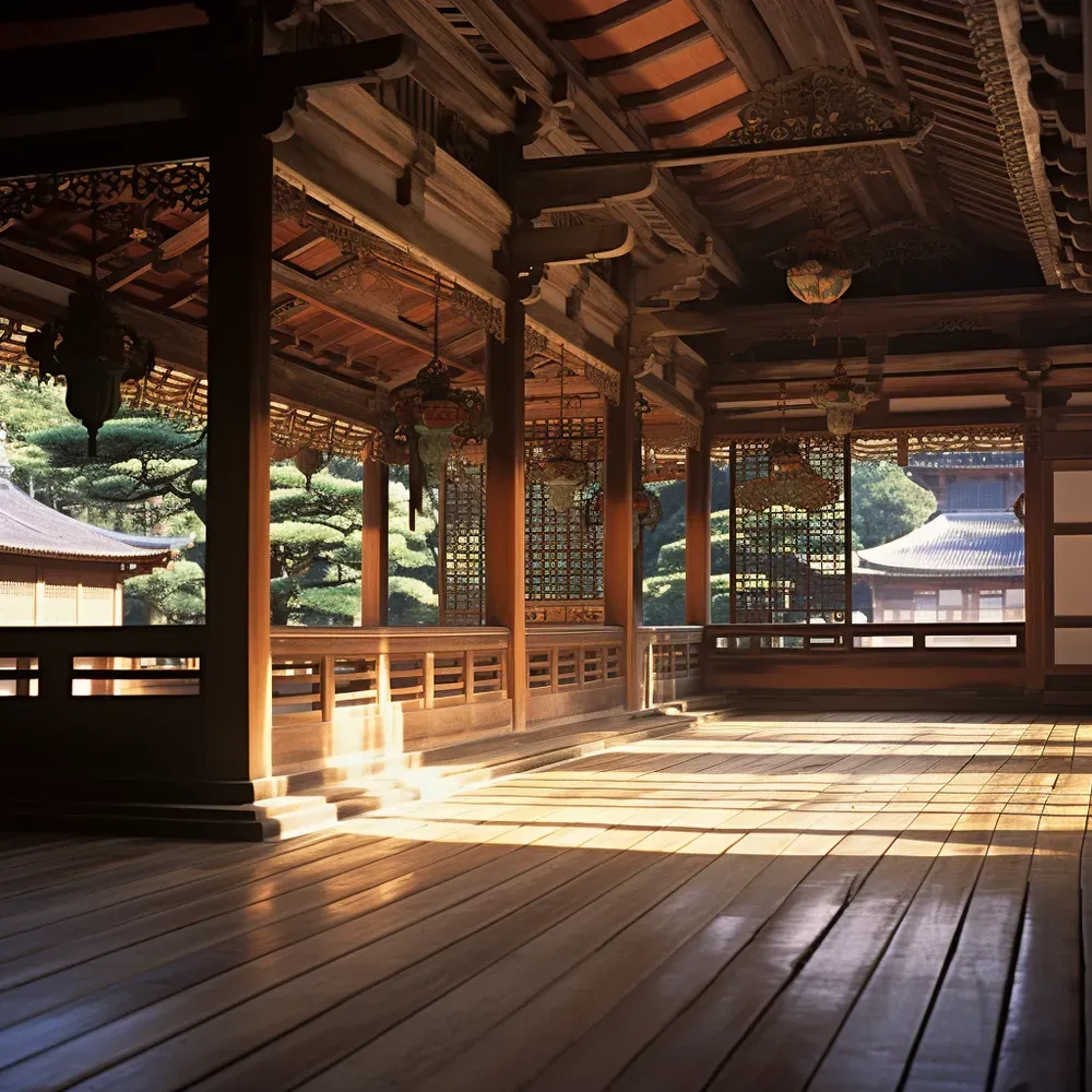 Japanese Zen Temples Midjourney Prompt | PromptBase