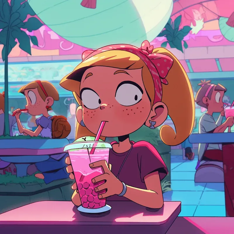 Early 2000s Bold Animation Style Midjourney Prompt | PromptBase