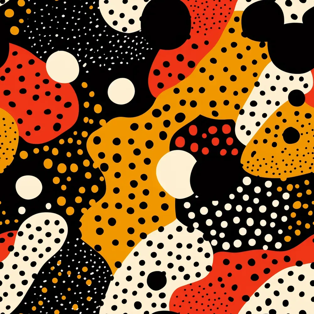 Seamless Sporadic Dot Patterns Midjourney Prompt | PromptBase