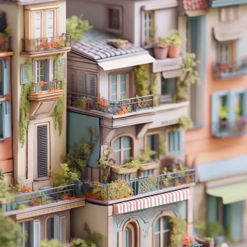 Miniature Environments Midjourney Prompt | PromptBase