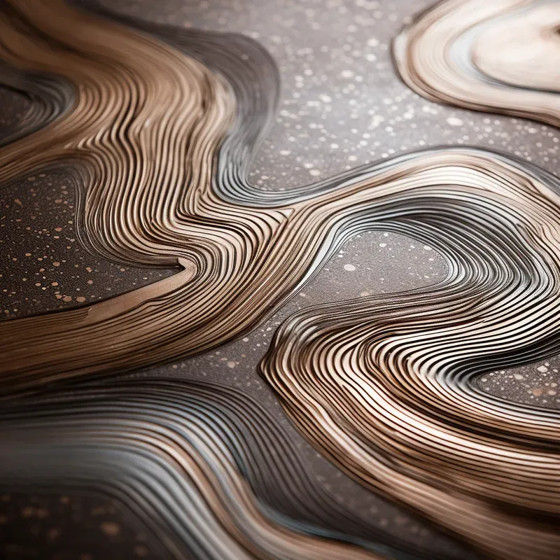 Wavy Textured Surfaces Midjourney Prompt | PromptBase