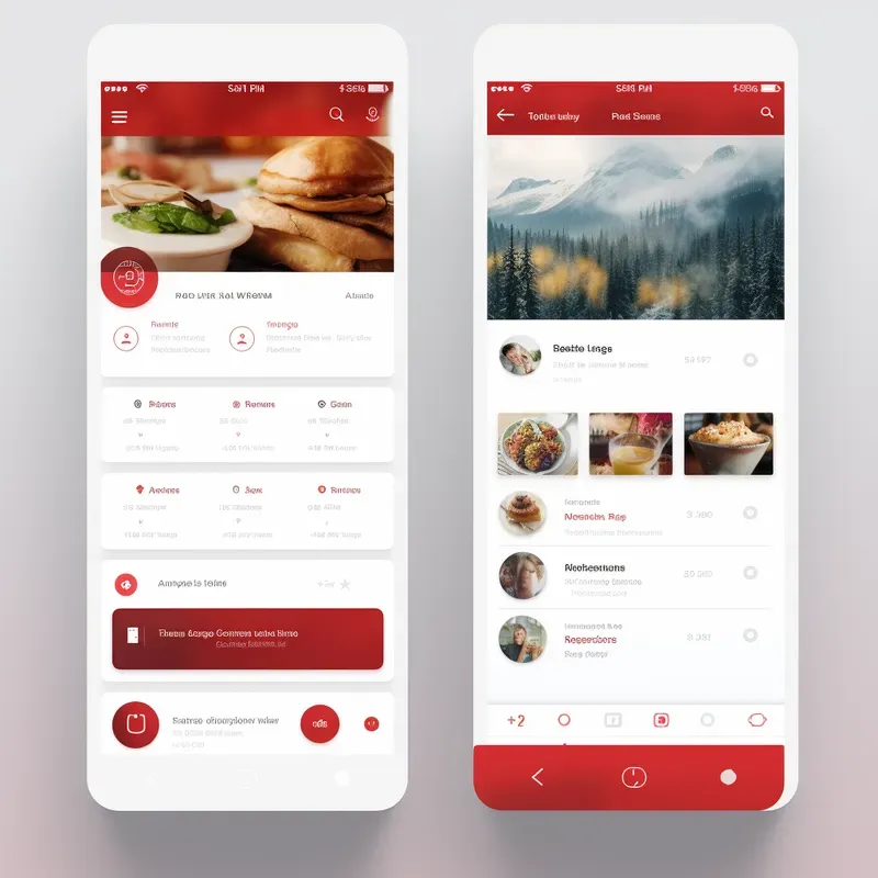 Bold Cellphone App Mock Ups Midjourney Prompt | PromptBase