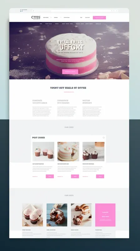 Serious Website Mockups Midjourney Prompt | PromptBase