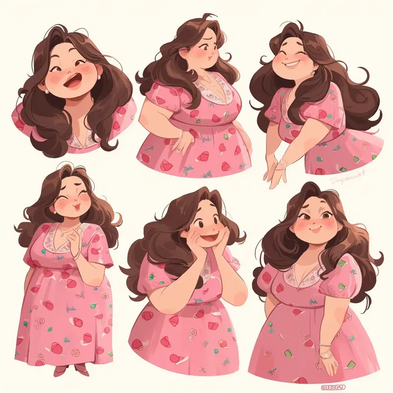 Character Facial Expression Sheets Midjourney Prompt | PromptBase