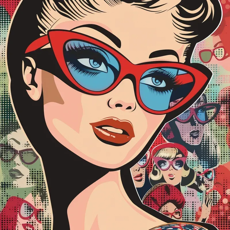 Funky 1950s Comic Posters Midjourney Prompt | PromptBase