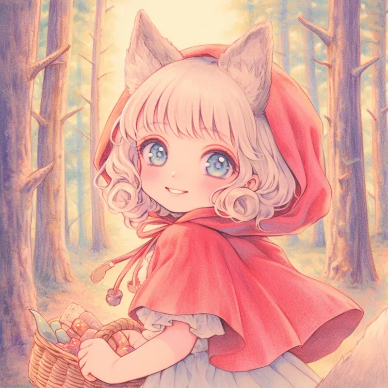 Innocent Chibi Pencil Art Midjourney Prompt | PromptBase