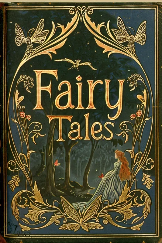 Vintage Fairytale Book Covers Midjourney Prompt | PromptBase