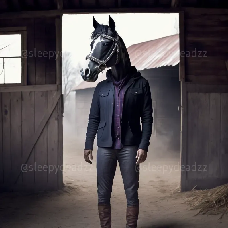 Realistic Half Humans Half Animals Midjourney Prompt | PromptBase