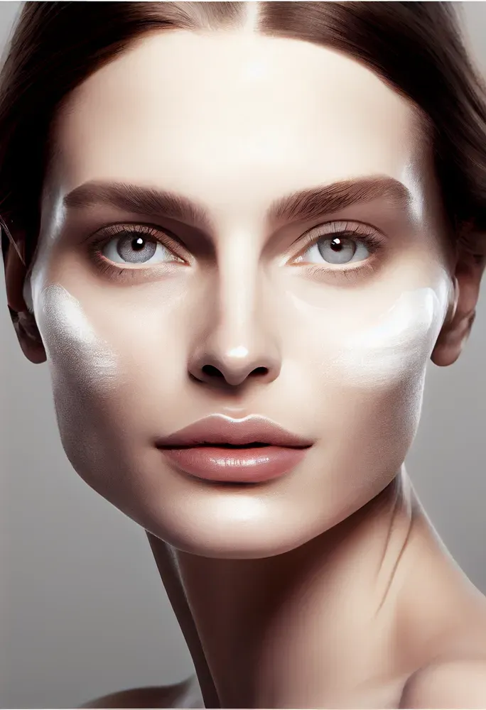 Face Cream Ad Women Portraits Midjourney Prompt | PromptBase