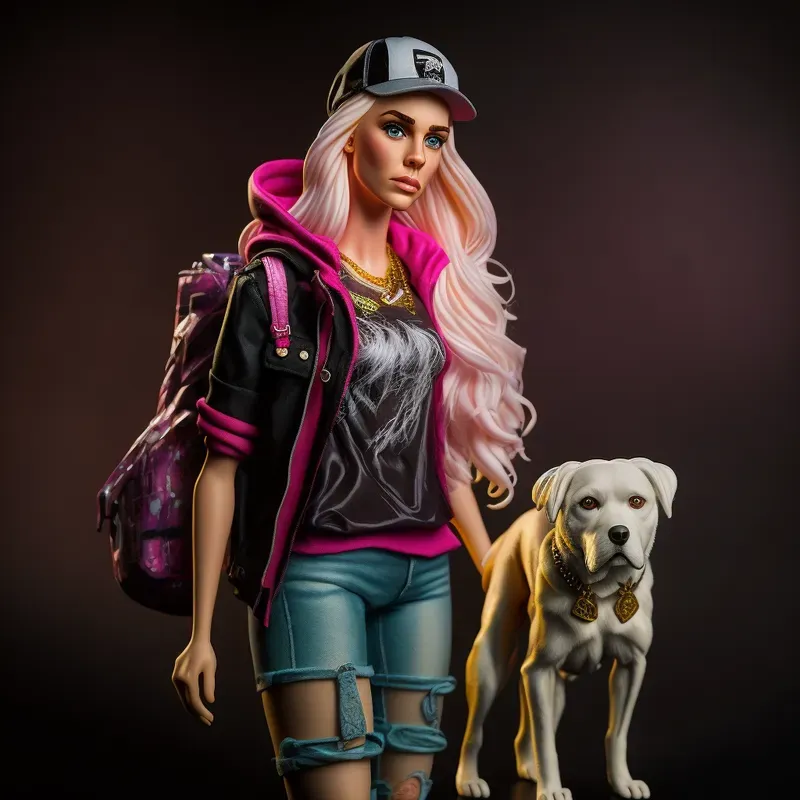 Premium Custom Barbies Midjourney Prompt | PromptBase