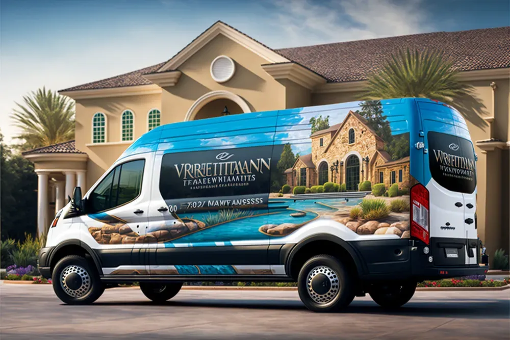 Van Wrap Designs For Businesses Midjourney Prompt | PromptBase