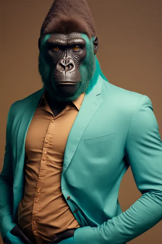 Anthropomorphic Stylish Animals Midjourney Prompt | PromptBase
