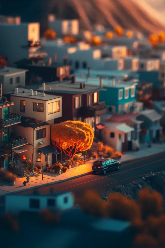 Tilt-shift Tiny Cities Around The World Midjourney Prompt | PromptBase