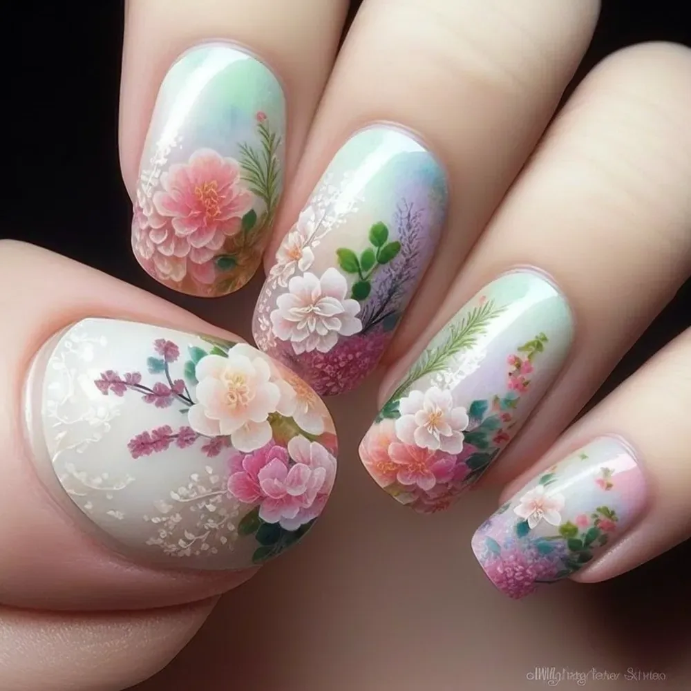 Beautiful Nails Designs Ideas Midjourney Prompt | PromptBase