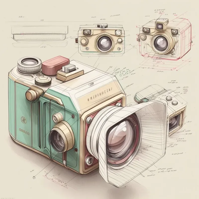 Simple Technical Drawings Midjourney Prompt | PromptBase