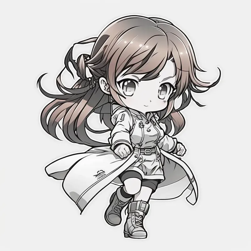 Fantasy Chibi Characters Illustrations Midjourney Prompt | PromptBase