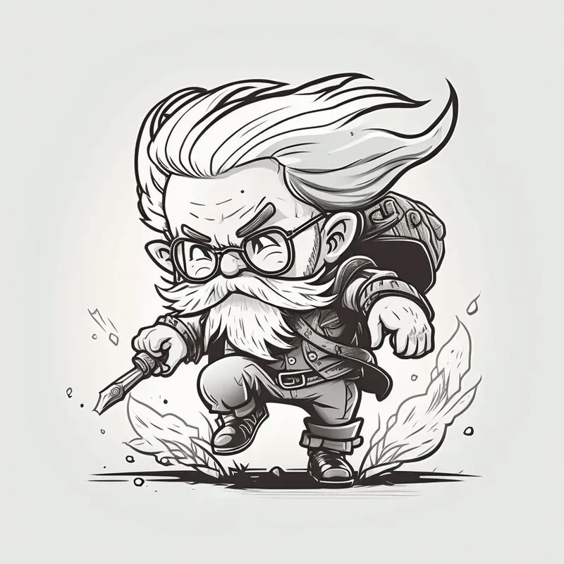 Fantasy Chibi Characters Illustrations Midjourney Prompt | PromptBase