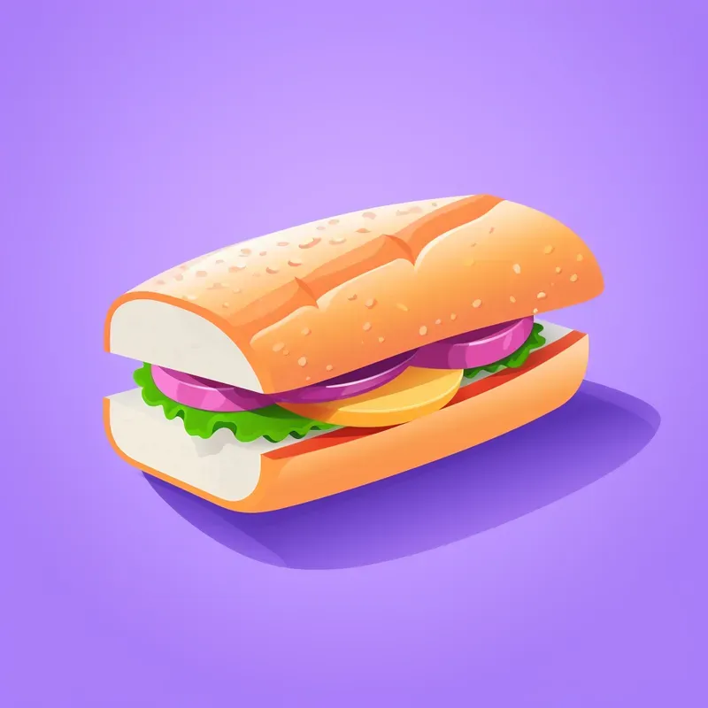 Stylized Food Icon Designs Midjourney Prompt | PromptBase