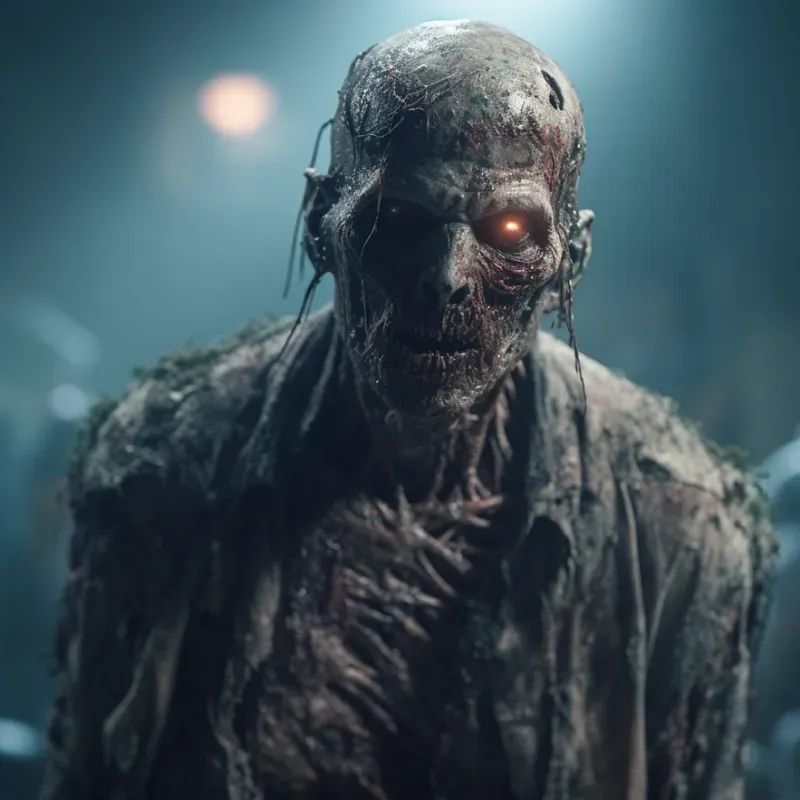 Realistic Zombie Horror Portraits Midjourney Prompt | PromptBase