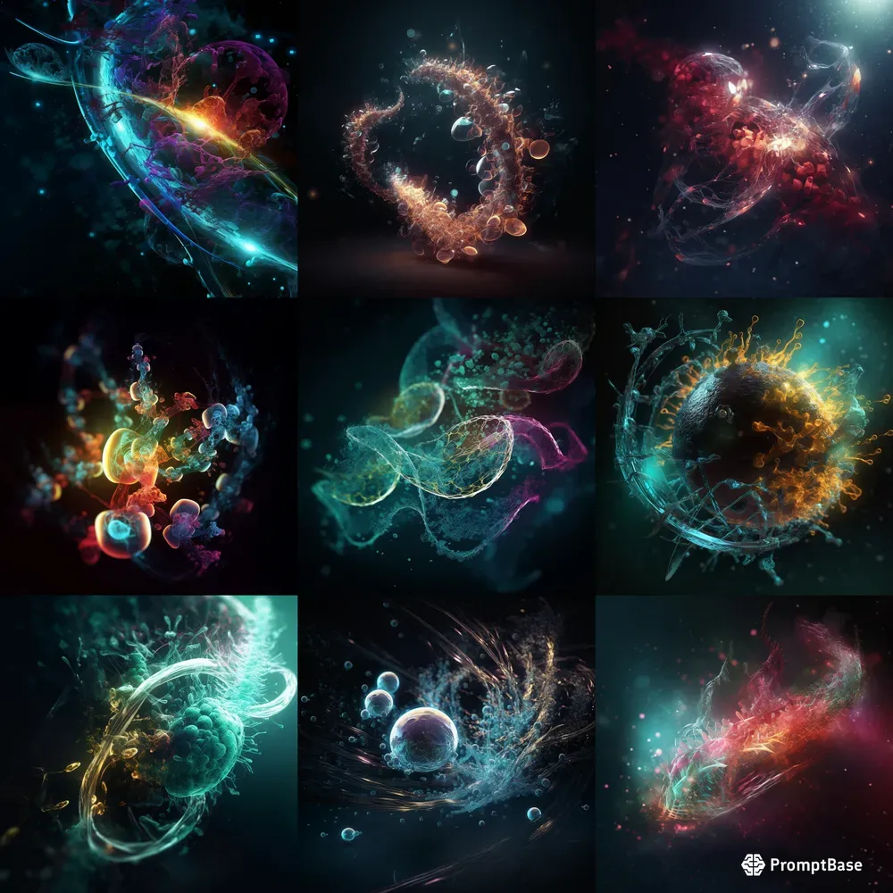 Liquid Fluid Parasites Midjourney Prompt | PromptBase