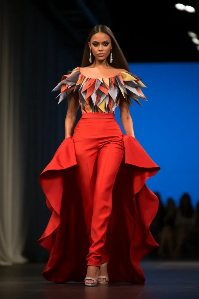 Fashion Forward Captoring Bold Models I Midjourney Prompt | PromptBase