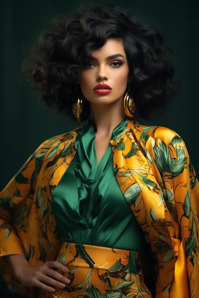 Fashion Forward Captoring Bold Models I Midjourney Prompt | PromptBase