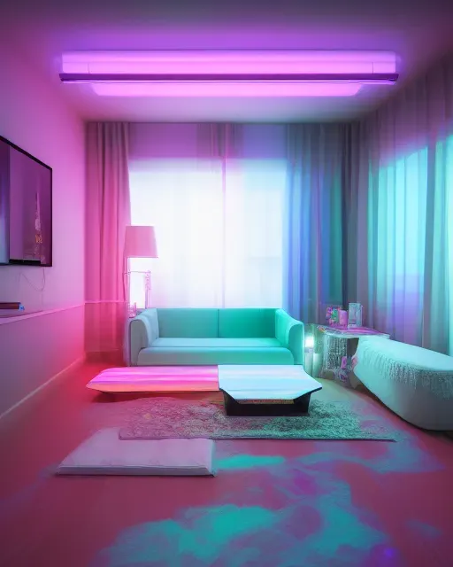 Aesthetic Lights Interior Design Stable Diffusion Prompt | PromptBase