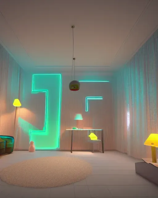 Aesthetic Lights Interior Design Stable Diffusion Prompt | PromptBase