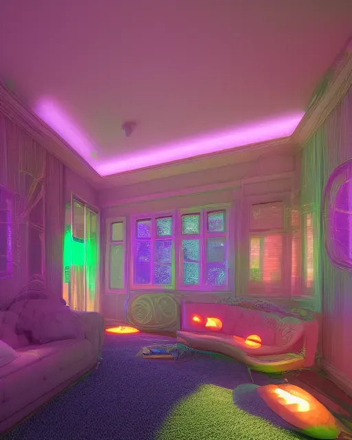 Aesthetic Lights Interior Design Stable Diffusion Prompt | PromptBase