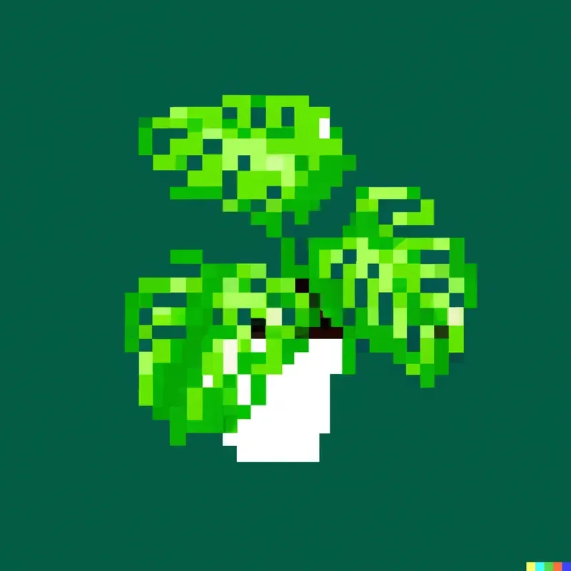 Pixel Plants DALL·E Prompt | PromptBase