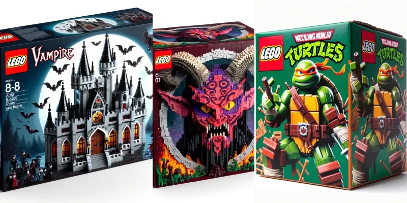 Lego Box Art DALL·E Prompt | PromptBase
