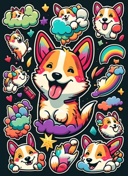 Colorful Animal Patterns Midjourney Prompt | PromptBase