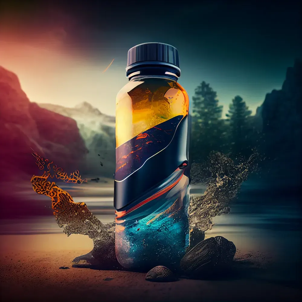 Product Advertisements With Backgrounds Midjourney Prompt | PromptBase