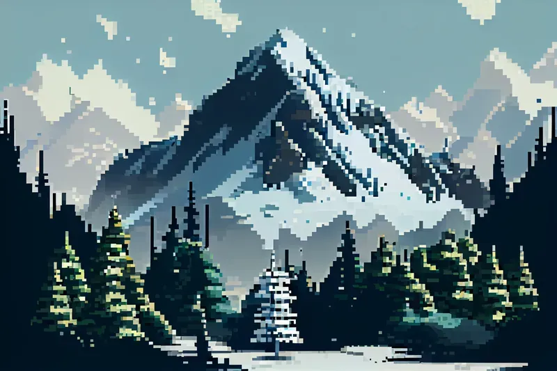 Nature Pixel Art Midjourney Prompt | PromptBase